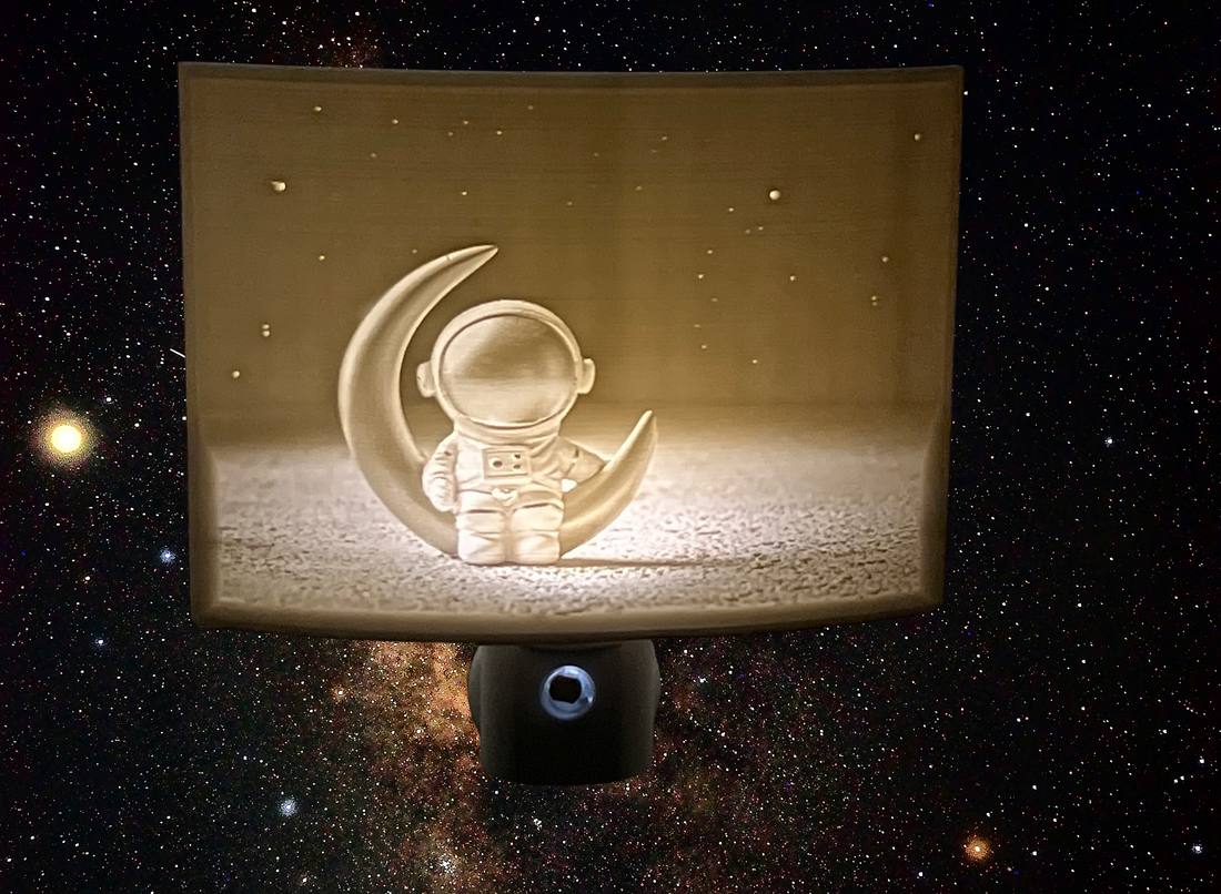 Personalized 3D Printed Night Light – 3D Chaos